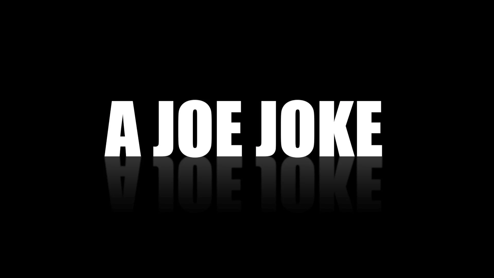 A Joe Joke: Quarantined with Toilet Paper on Vimeo