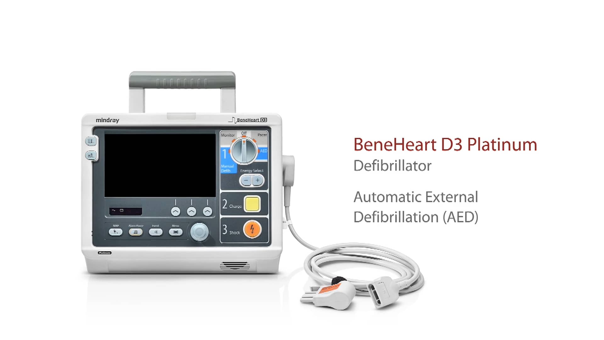 Mindray D3 Defibrillator User Training - Part 3 - AED on Vimeo