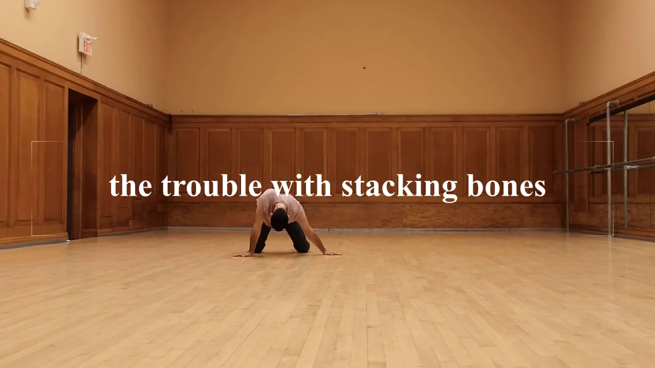 the trouble with stacking bones (process) on Vimeo