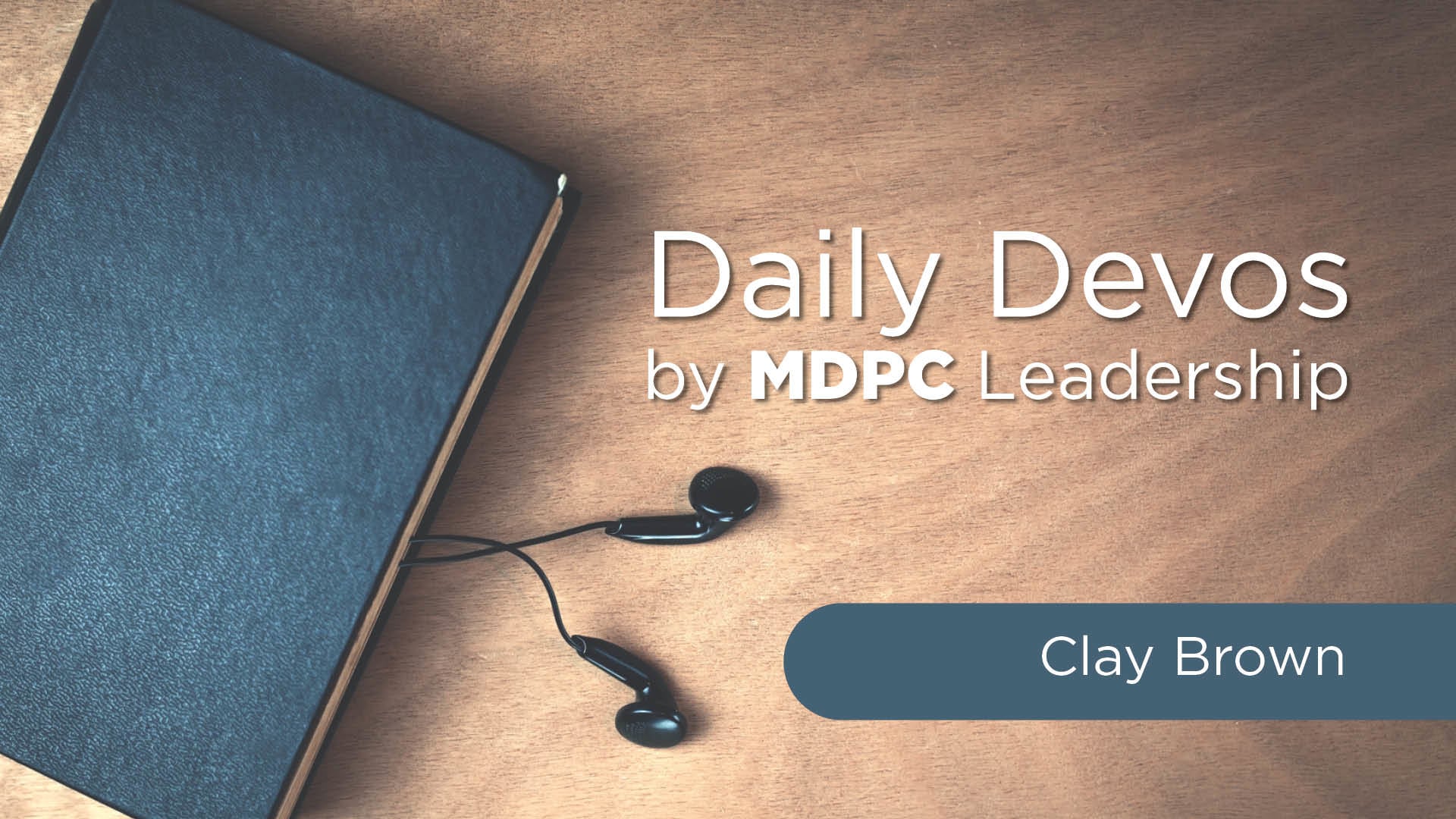 Memorial Drive Presbyterian Church - MDPC Daily Devotionals on Vimeo