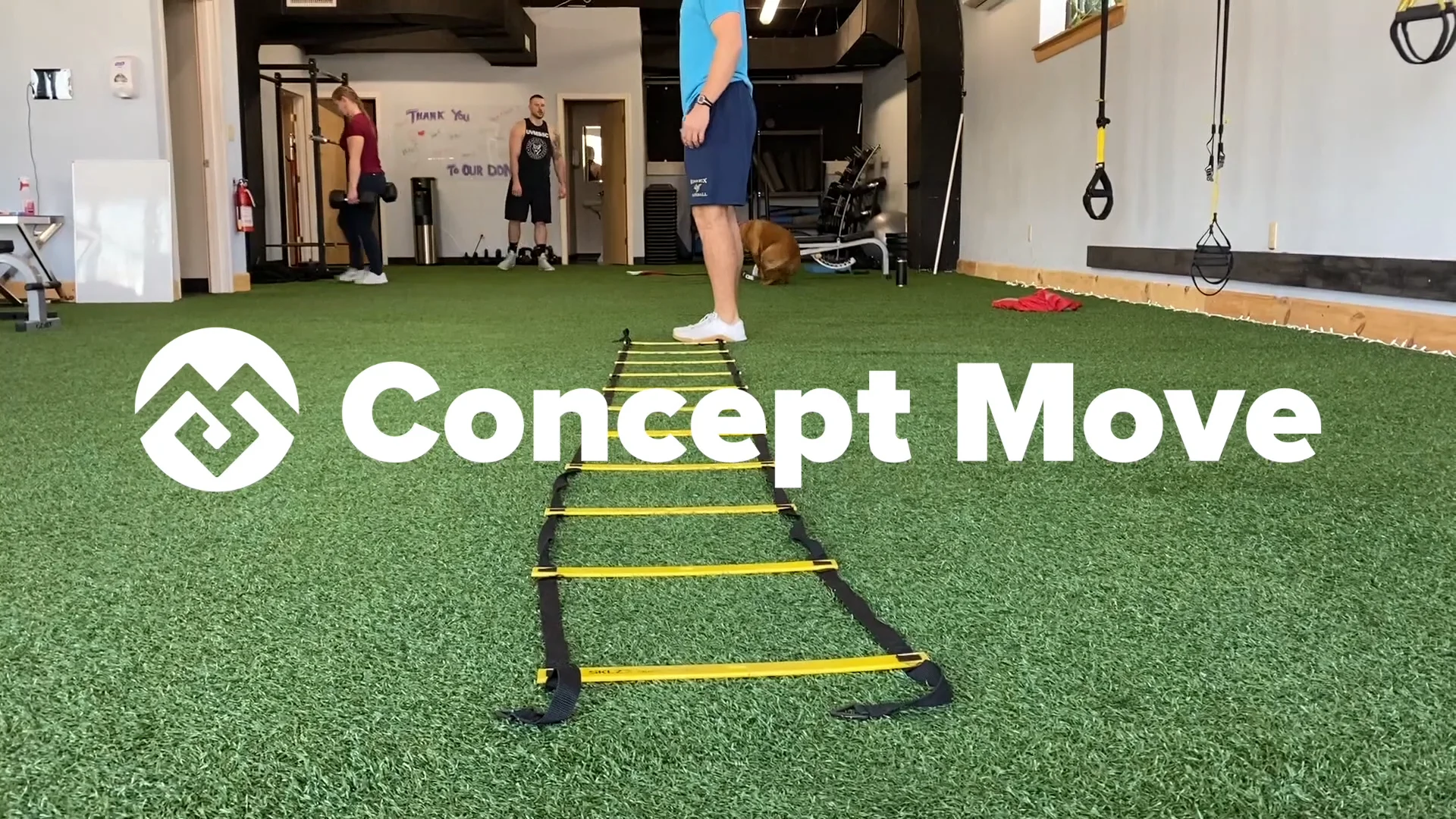 Agility Ladder High Knee Lateral Shuffle on Vimeo