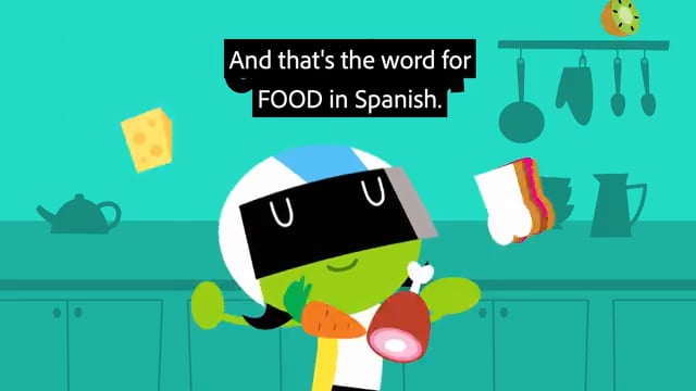 PBS KIDS Word of the week Comida on Vimeo