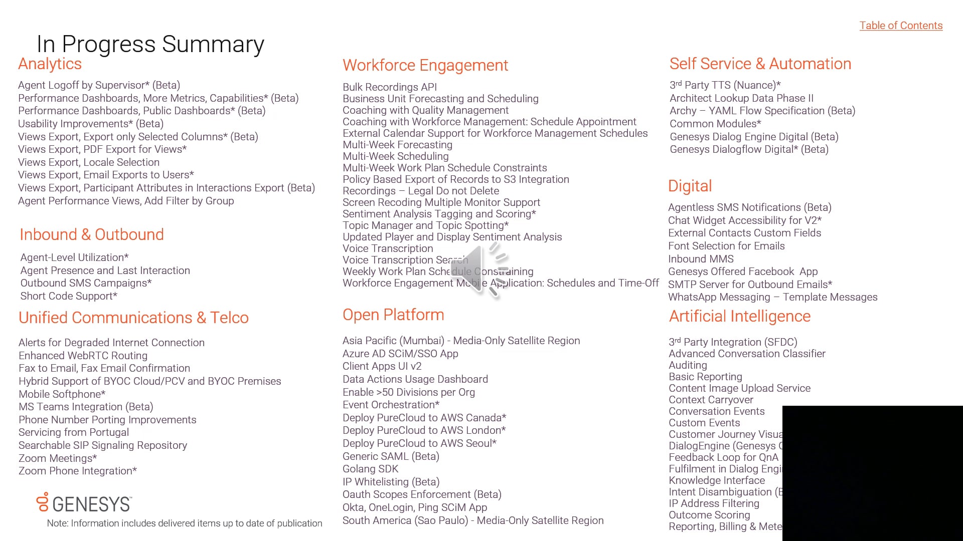 Genesys Cloud Roadmap Template on Vimeo