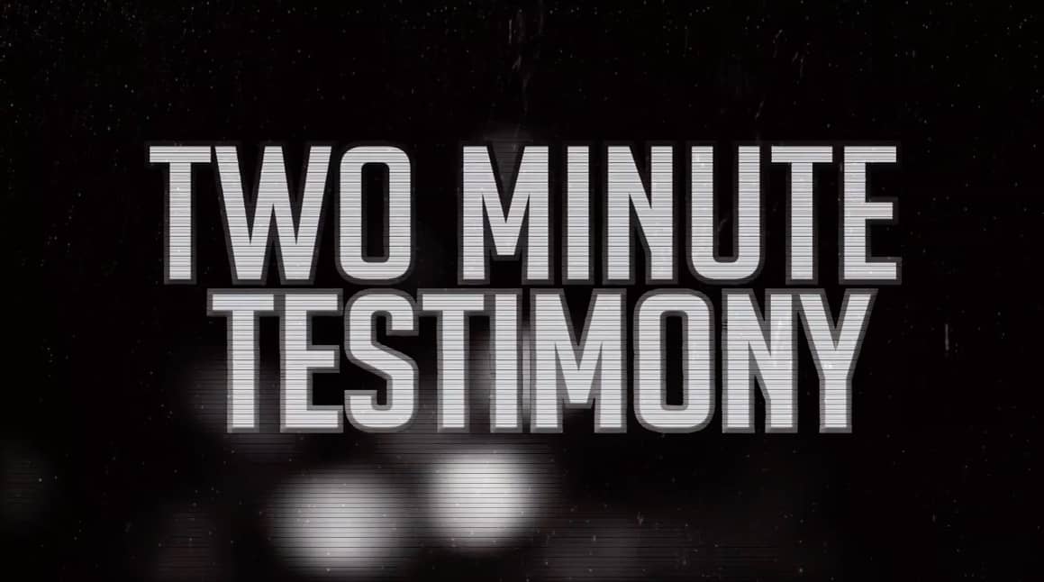 Introduction • Two Minute Testimony #T120 on Vimeo