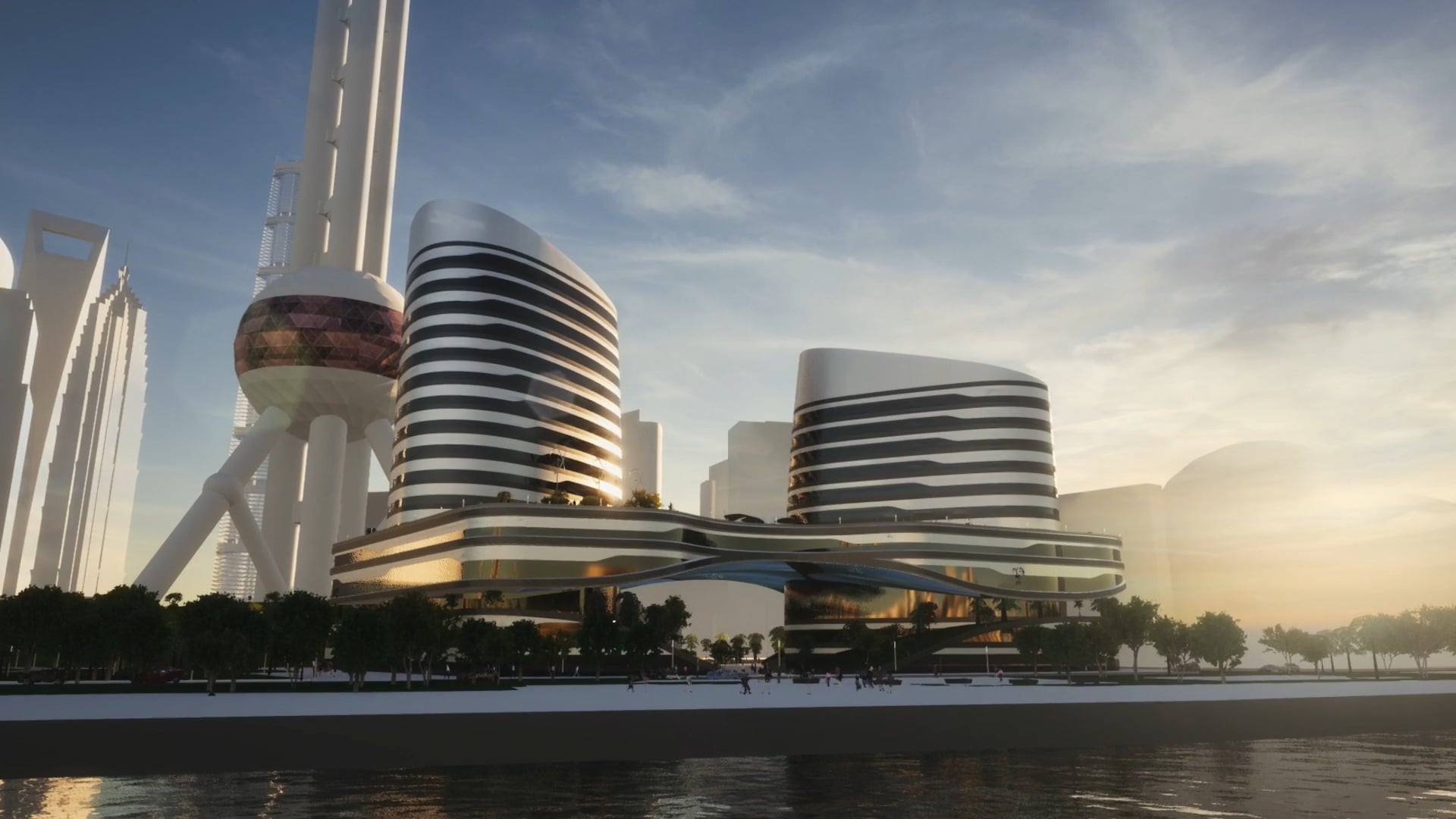 Port Tower Building on Vimeo