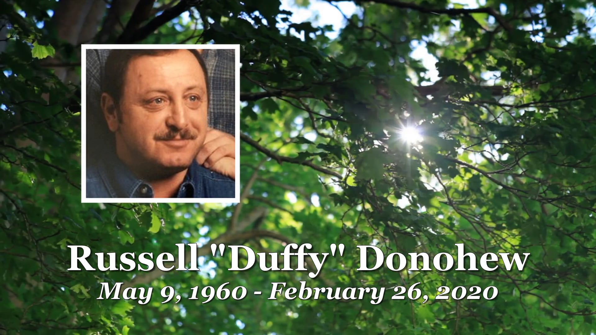 Russell “Duffy” Donohew - Hensley Duffy Donohue Vimeo on Vimeo