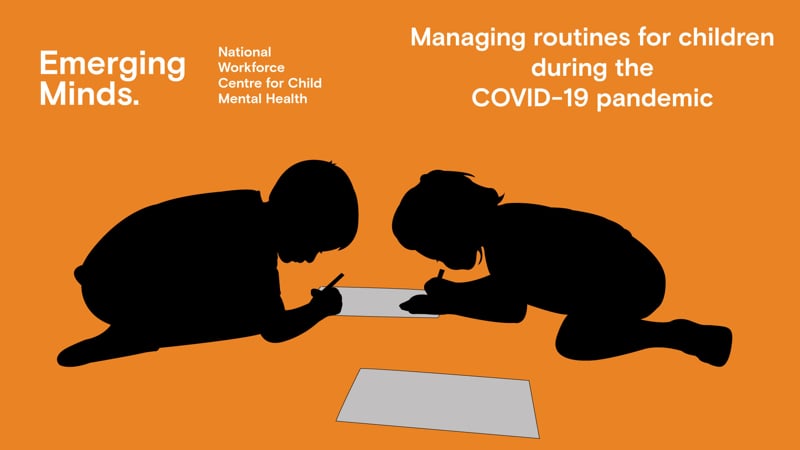 Managing routines for children during the Coronavirus (COVID-19 ...