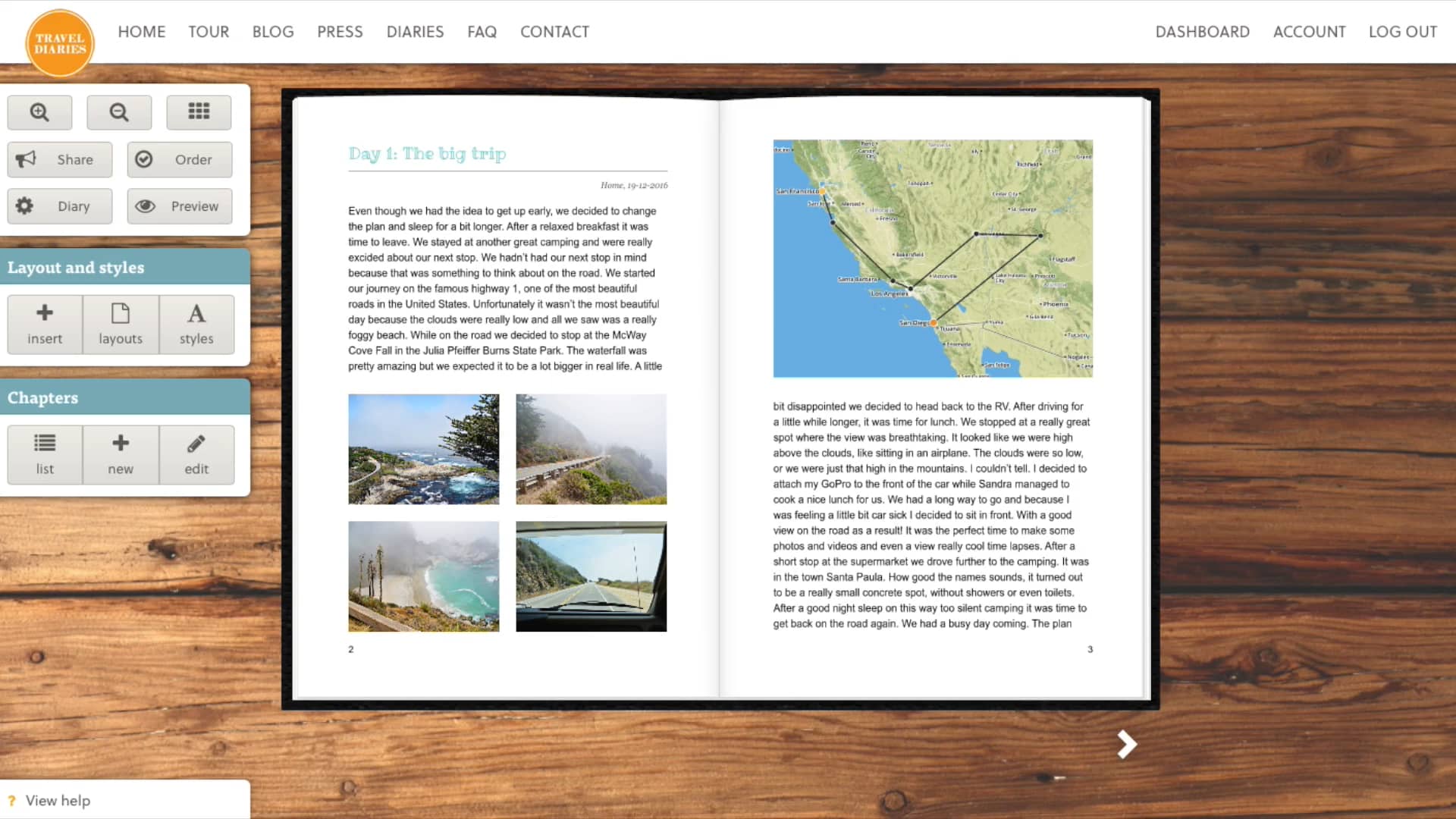 Travel Diaries tutorial video | English on Vimeo