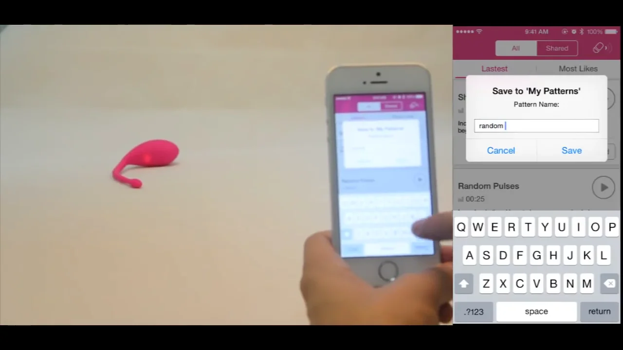 Lovense - Lush - Remote Control Bullet Vibrator Demo