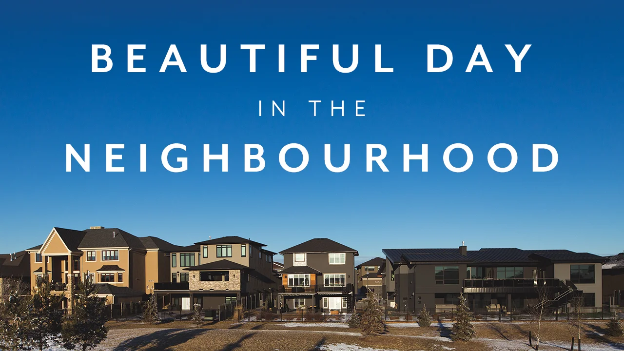 Beautiful Day in the Neighbourhood - Welcome to the Neighbourhood on Vimeo