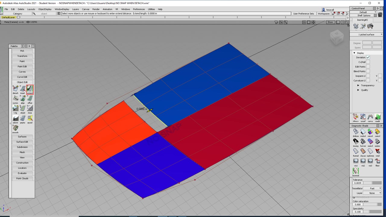 Solved: HOW TO SNAP WHEN DETACH SURFACES - Autodesk Community