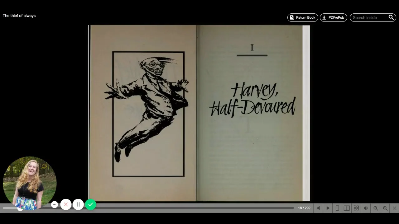 Chapter 1 - Harvey, Half-Devoured ("The Thief of Always")