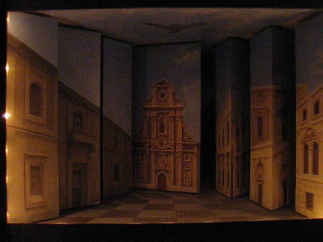 Periaktoi set model, at The Museum of Jurassic Technology. on Vimeo