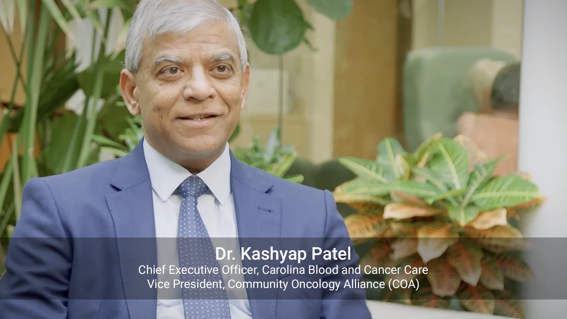 Putting the Patient First - Dr. Kashyap Patel, Carolina Blood and ...