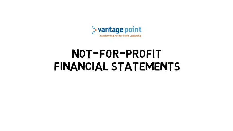 NFP financial statements