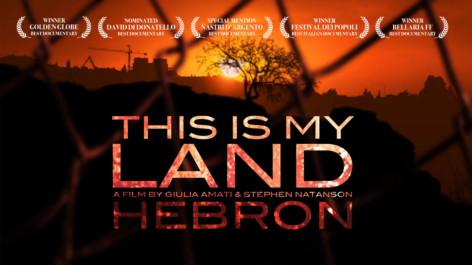 Official Trailer THIS IS MY LAND... HEBRON Documentary 72' by Giulia ...