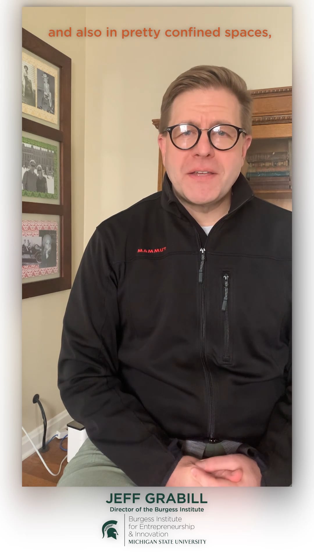 Dr. Jeff Grabill Has A Special Message for You! on Vimeo