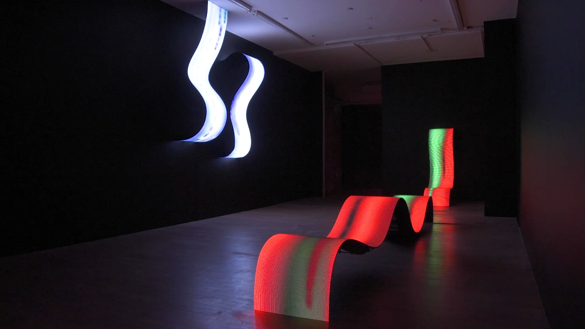 daniel canogar - Daniel Canogar, "Billow," Installation, April 22 ...