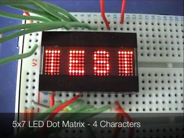 OSRAM DLO3416 Intelligent LED Display Module - Initial Test on Vimeo