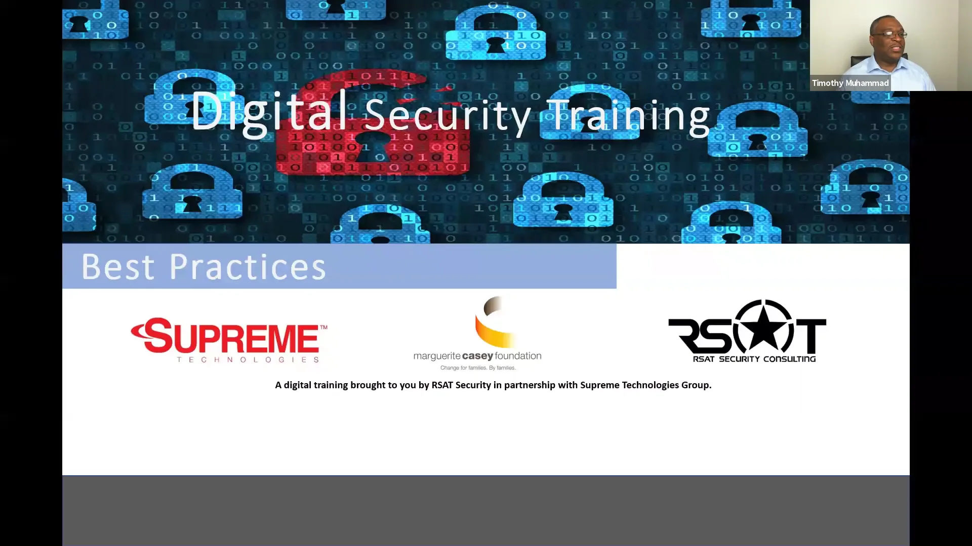 Digital Security Training - Week 3 on Vimeo