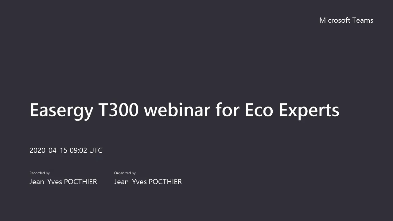 Solved: [eLearning Webinar] PowerLogic T300 Feeder Remote Terminal Unit ...