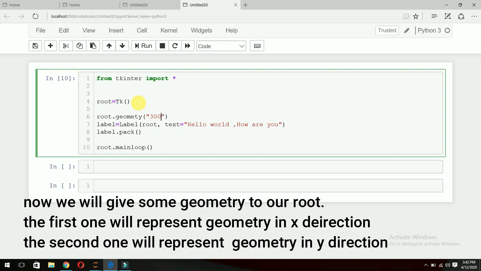 Introduction to Tkinter Python on Vimeo