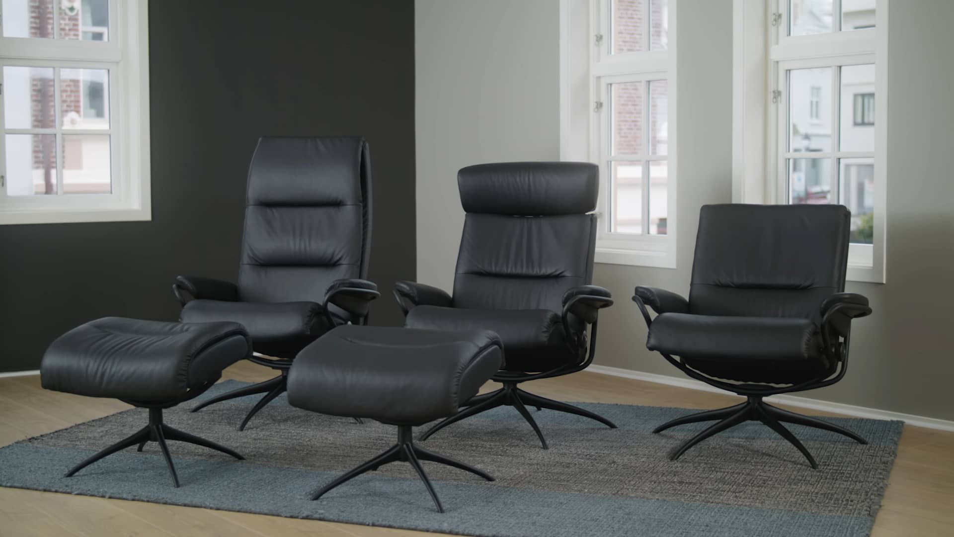 Stressless® Star base, three back versions - 30 sec on Vimeo