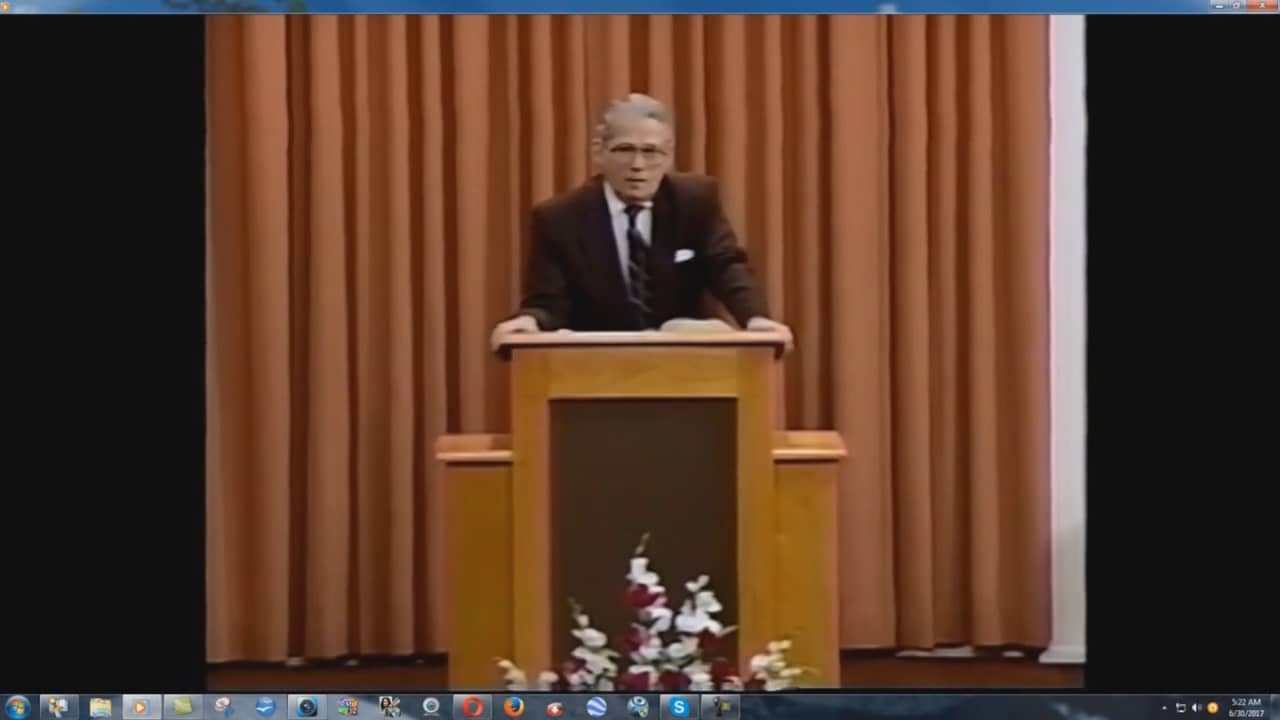 A Salvation Message From Dr Peter Ruckman + Gene Kim on Vimeo