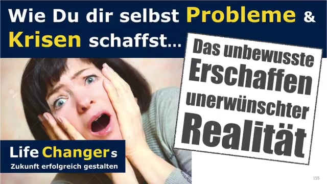 YouTube - Wie Du dir selbst Probleme & Krisen schaffst - Das unbewusste ...