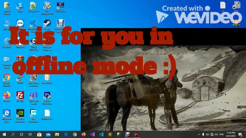 How to run RDR2 in offline mode on Vimeo