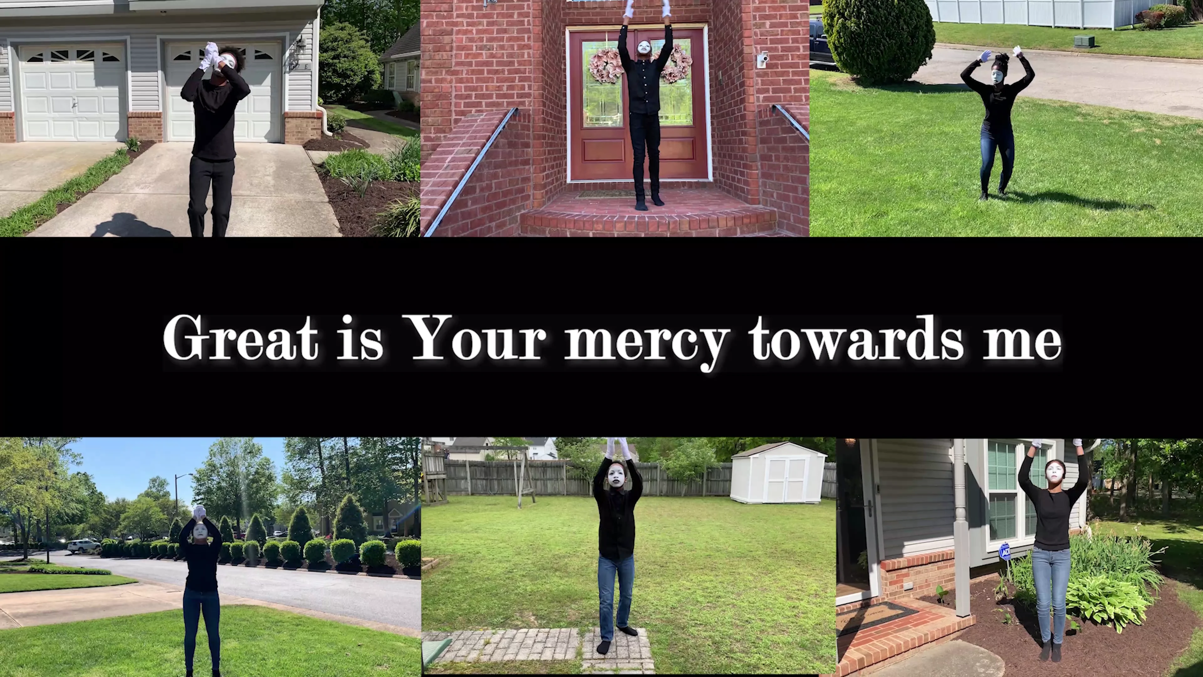 SBC Mime Ministry (Great Is Your Mercy) on Vimeo