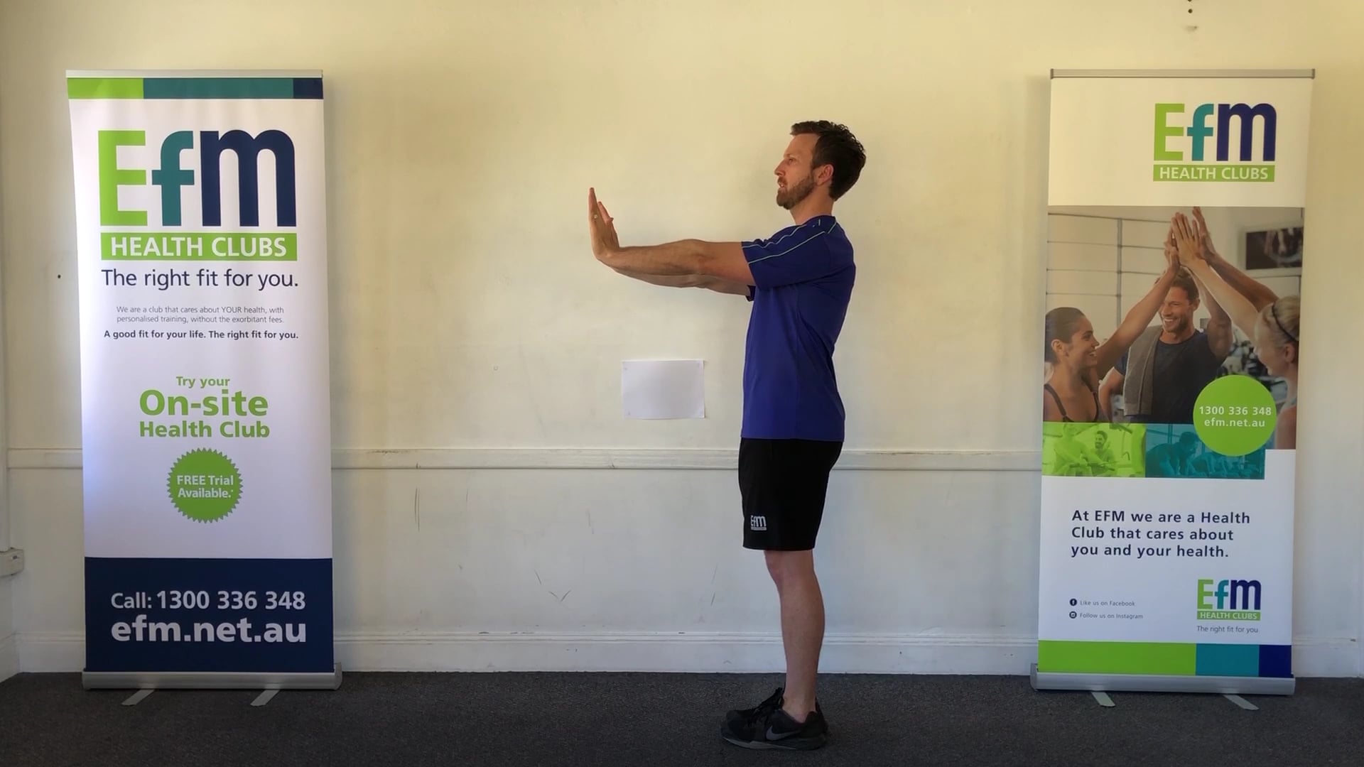 Standing Scap Push-Up on Vimeo