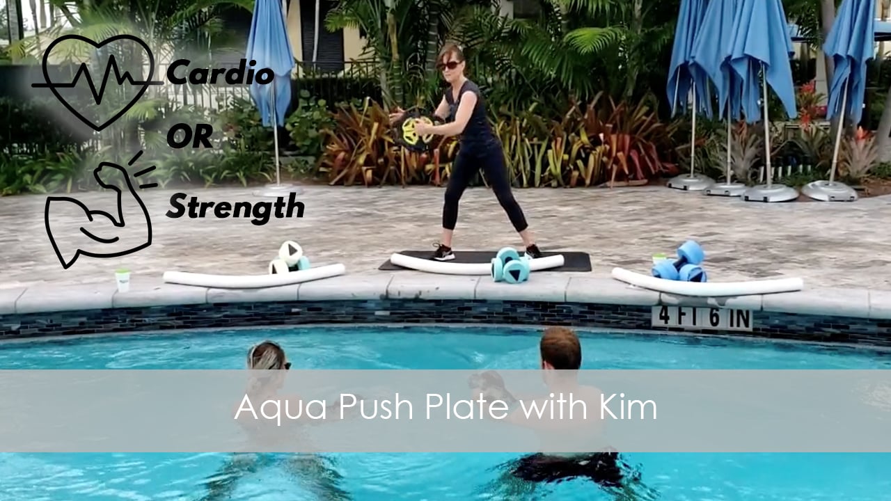 Fitness- Aqua Push Plate with Kim on Vimeo
