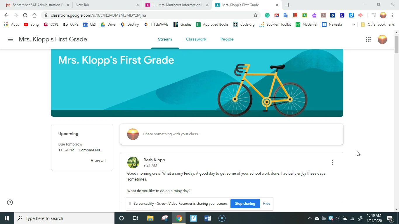 Google Classroom Stream VS Classwork_ Apr 24, 2020 10_13 AM on Vimeo