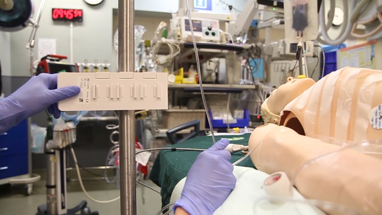 PROCEDURE/Leveling and Zeroing an Arterial line (or CVP Line) on Vimeo