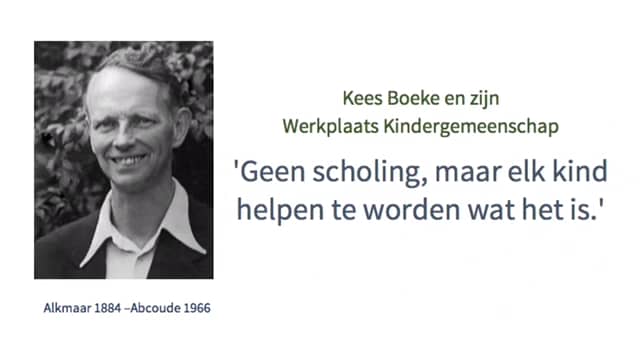 Pedagogische canon: Kees Boeke (1884-1966) on Vimeo