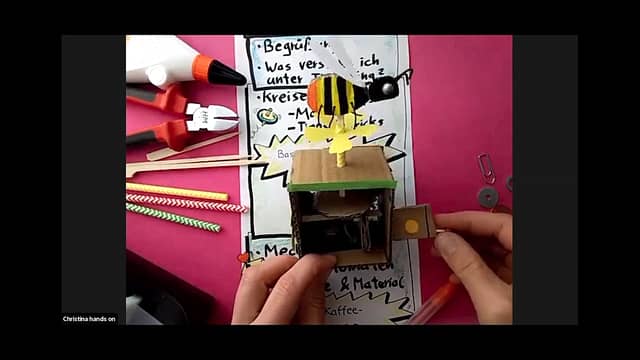 Tinkering Workshop Anleitungsvideo Teil 2 - Mechanische Automaten on Vimeo