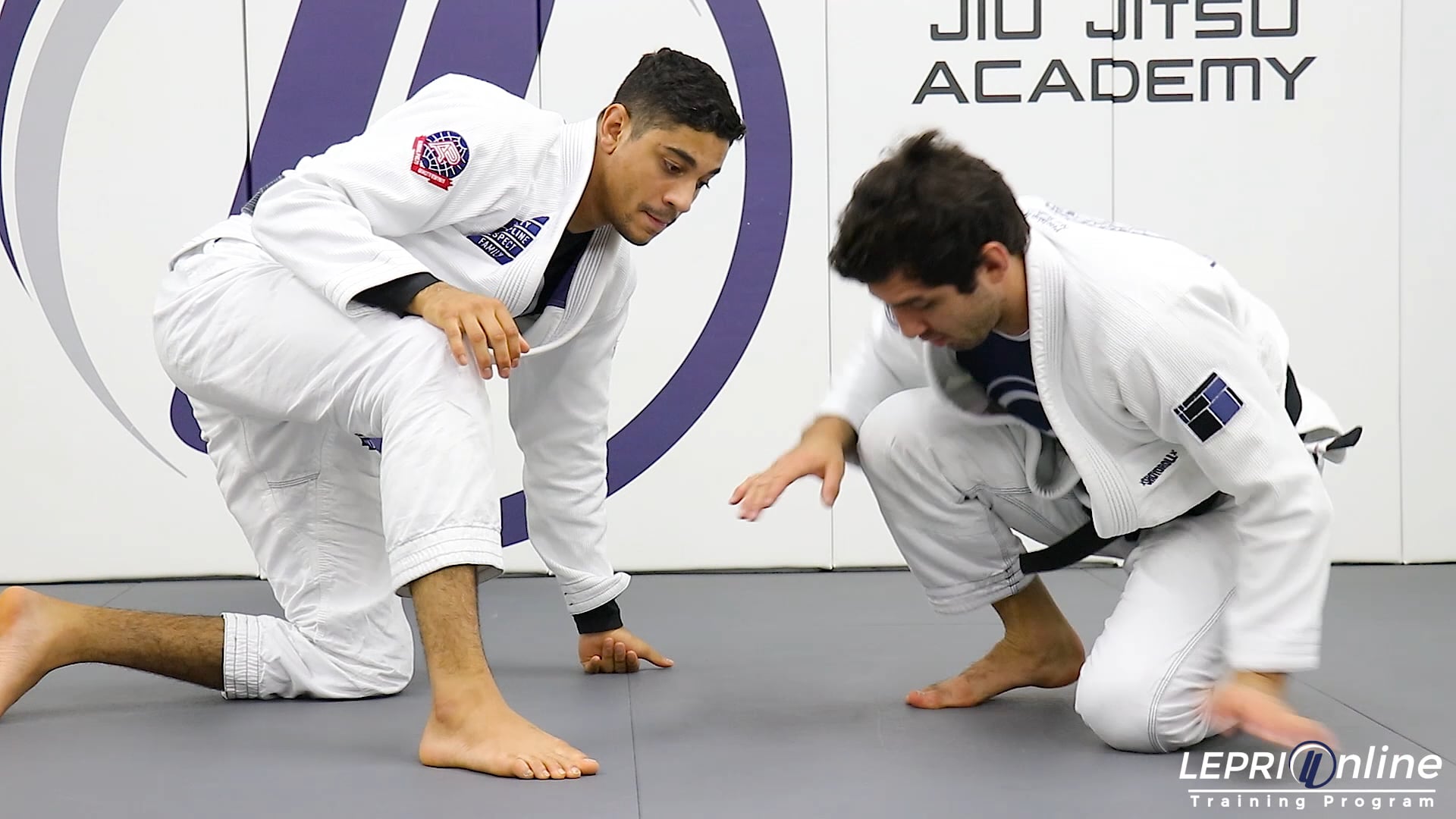 Lepri BJJ Online Training: Collar and Arm Drag Sweep Using the Knee Trap
