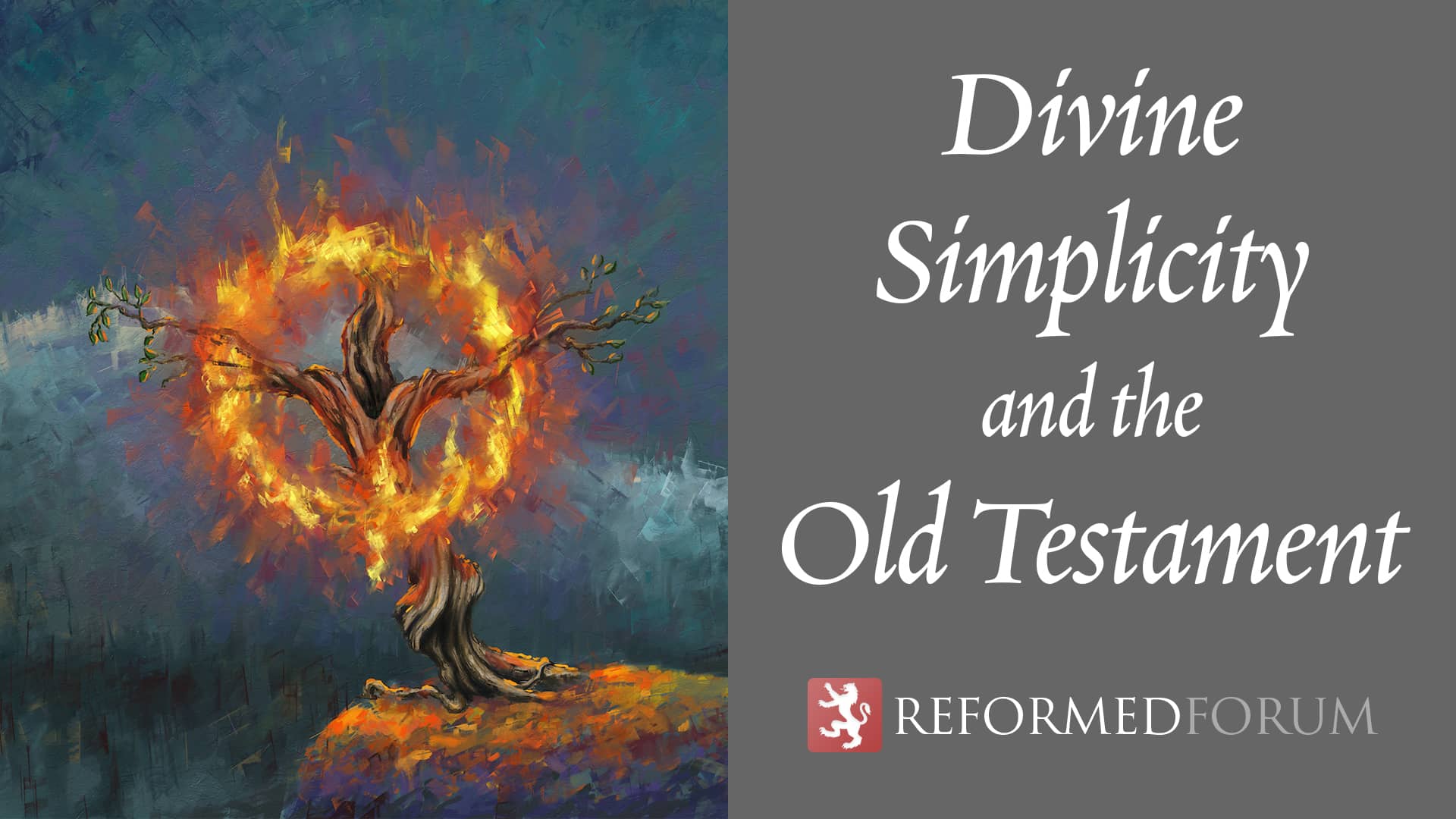 Divine Simplicity and the Old Testament on Vimeo