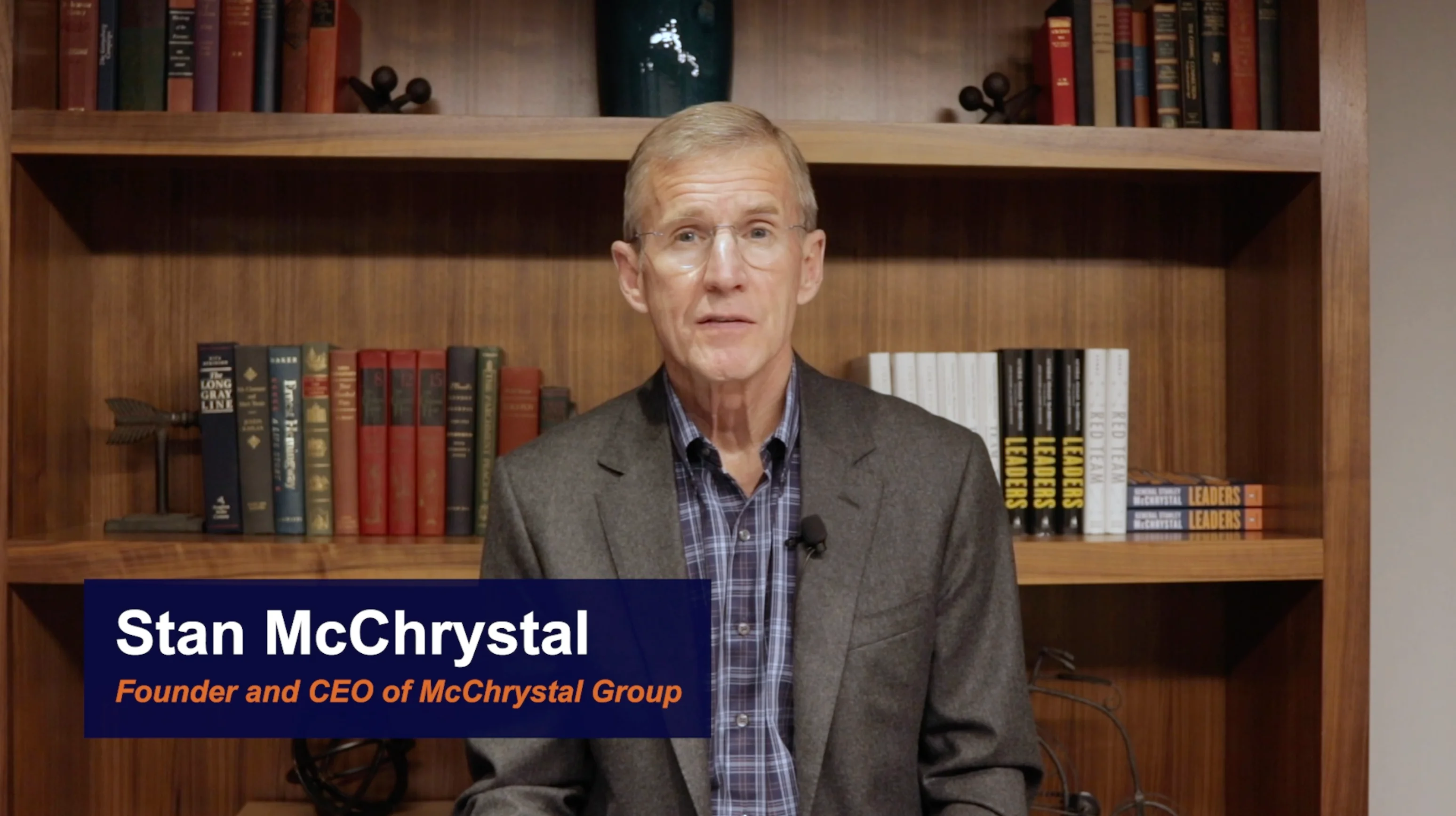Chief of Staff Introduction with Stan McChrystal | McChrystal Group on ...