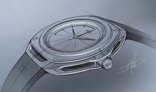 Watch Design Sketch