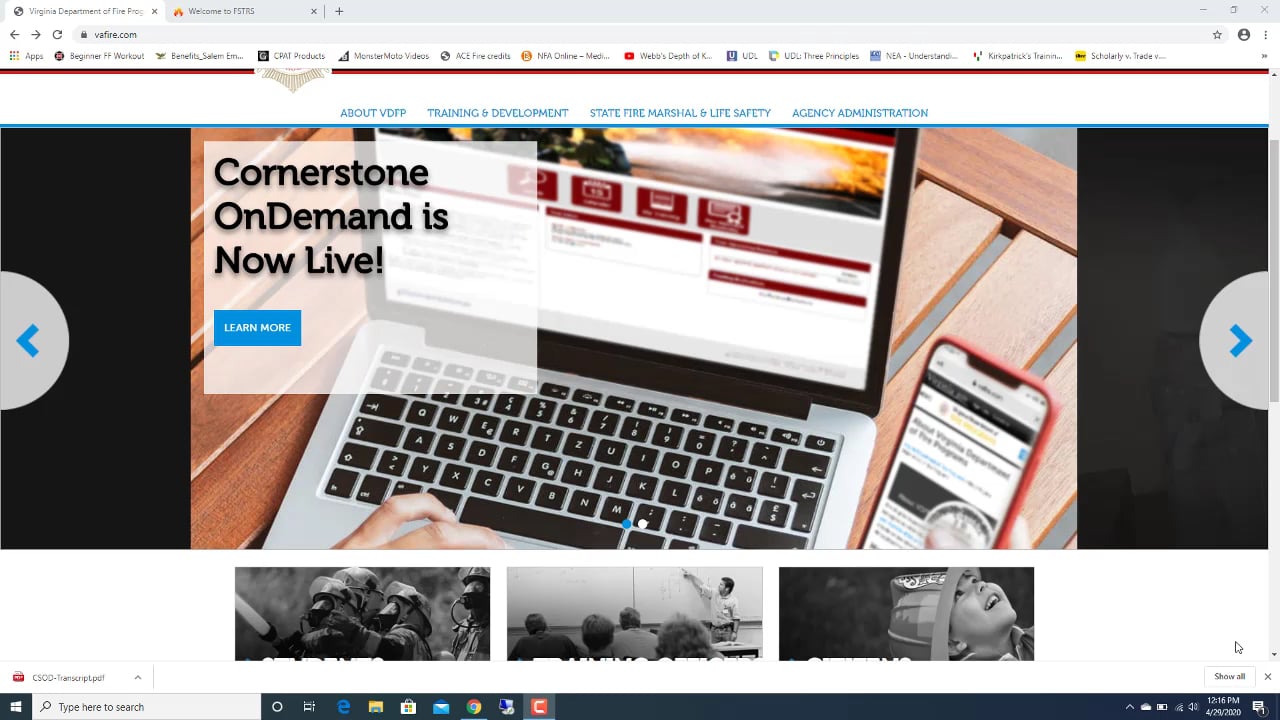 Cornerstone OnDemand First Time Log-in on Vimeo