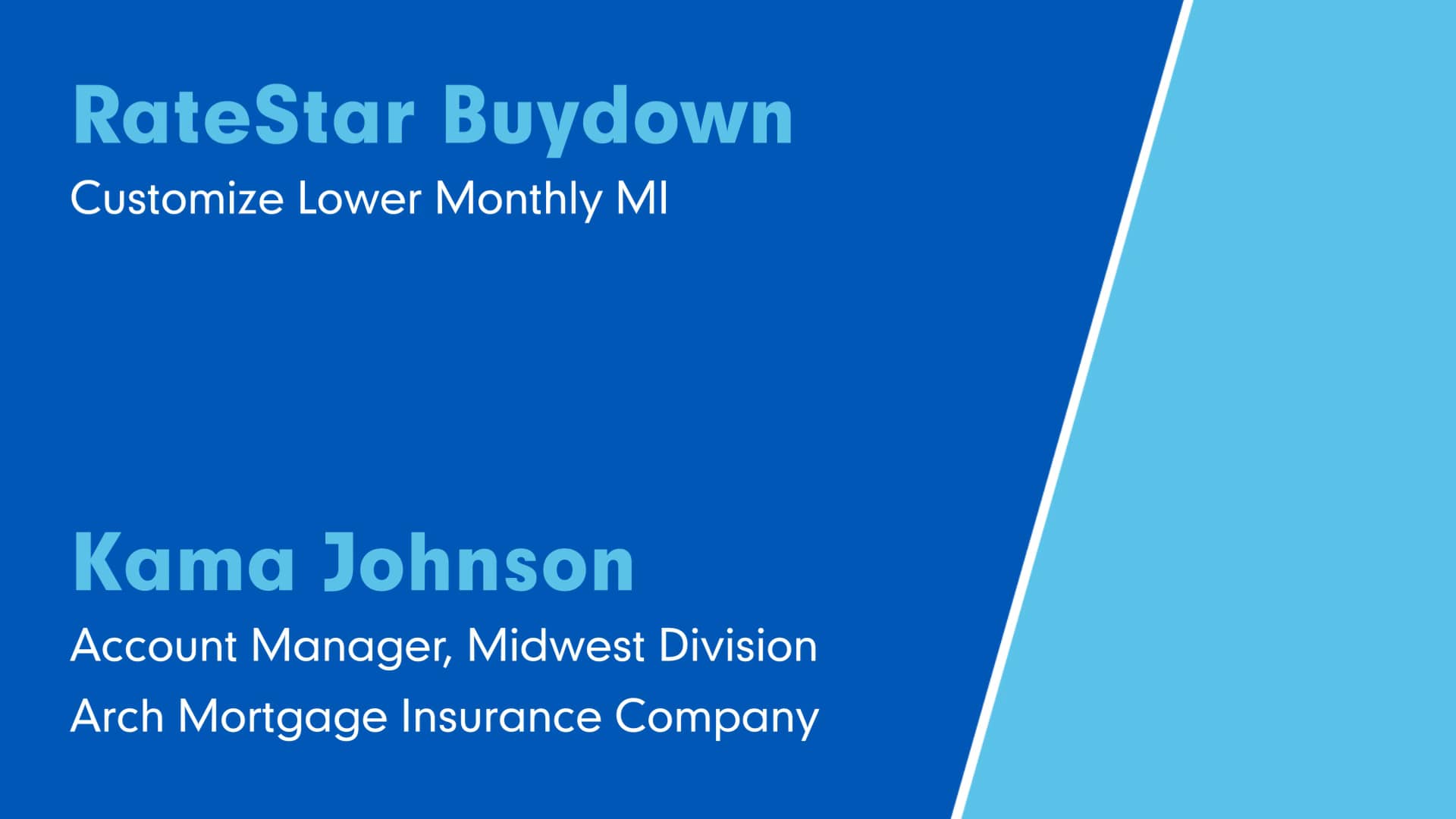 Arch MI RateStar Buydown Instructional Demo on Vimeo