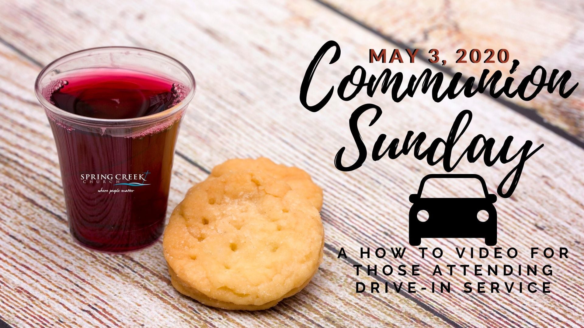 How to: Communion at Drive In Church on Vimeo