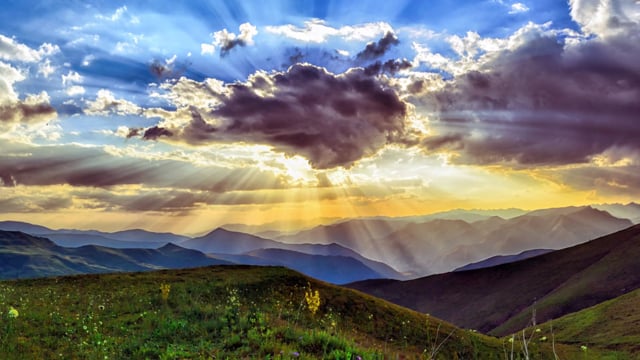 Sunset Zoom Landscape - Free video on Pixabay