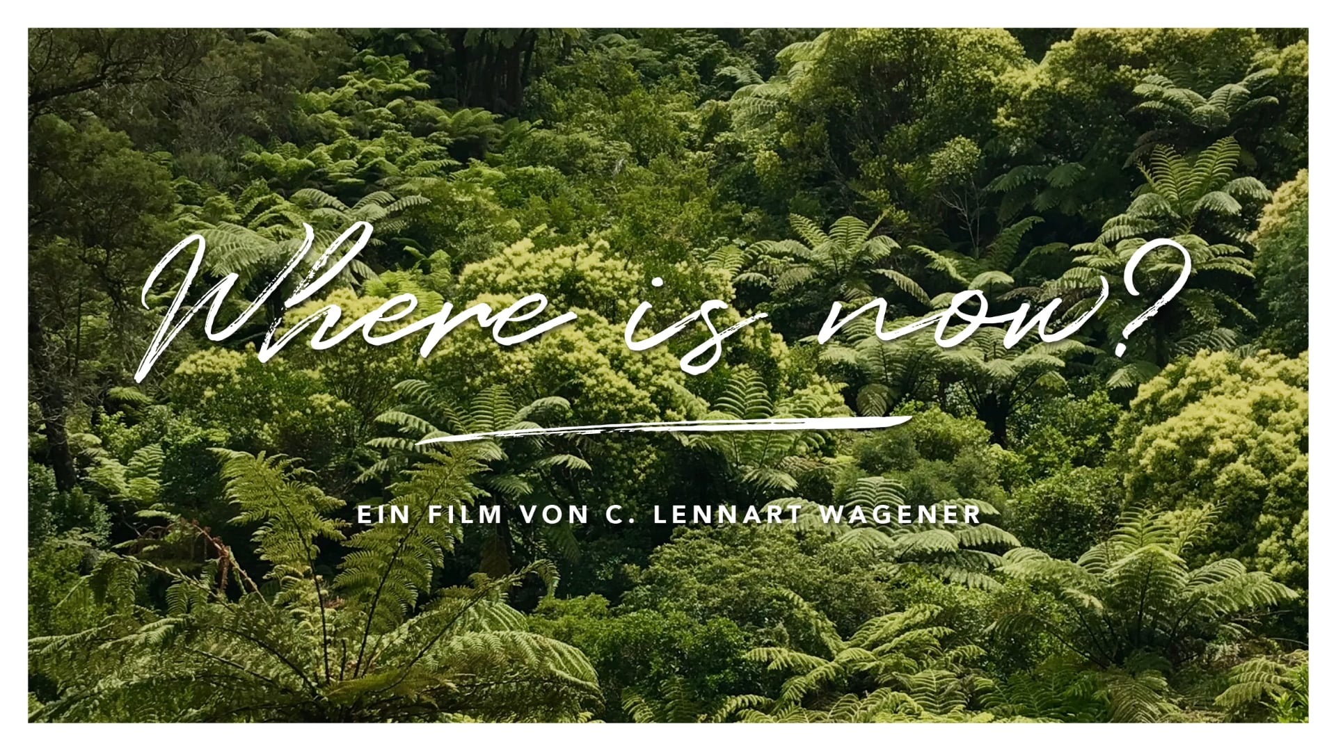 "Where is now?" - Dokumentarfilm-Trailer on Vimeo