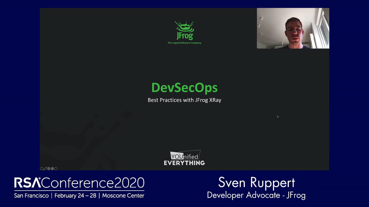 Sven Ruppert - Best Practices With Jfrog Xray - Techstrong TV