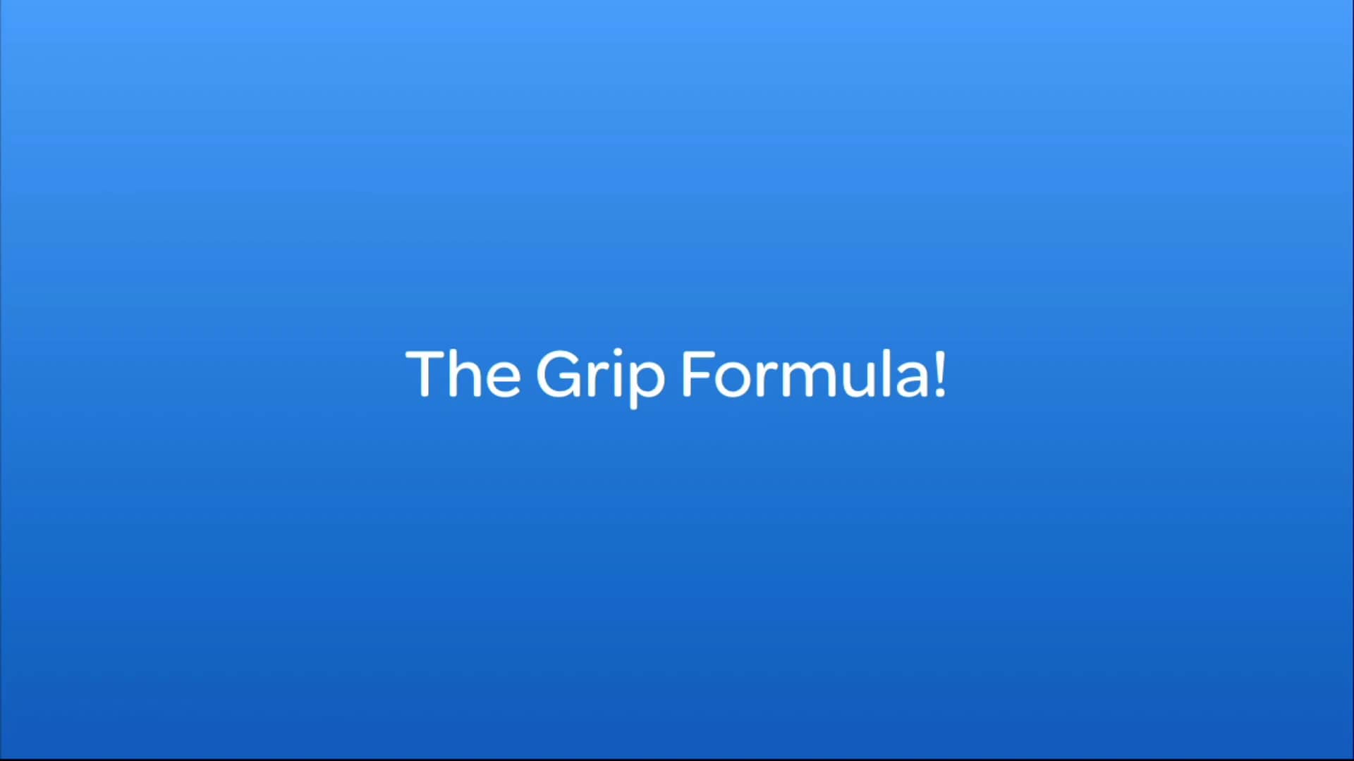 The Grip Formula on Vimeo