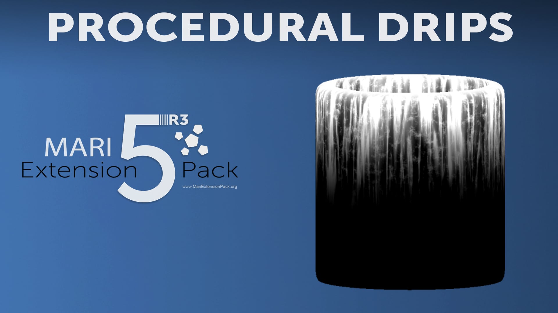 Procedural Drips | MARI EXTENSION PACK 5 R3 on Vimeo