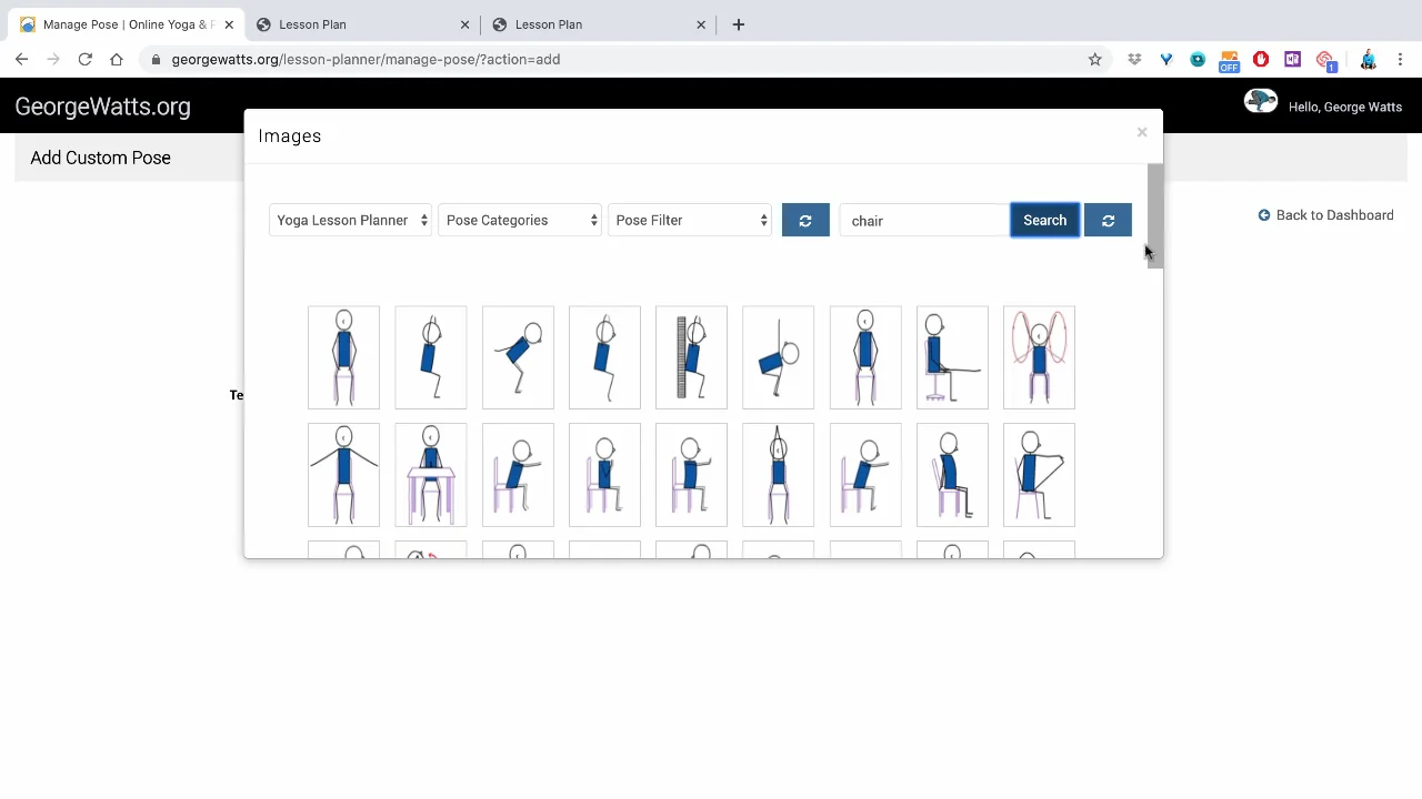 How To Add A CUSTOM POSE to a lesson plan on Vimeo